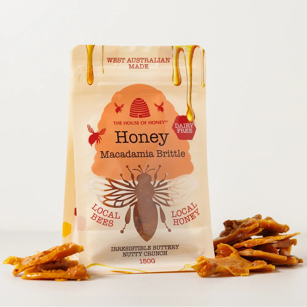 Honey Macadamia Brittle – The House of Honey